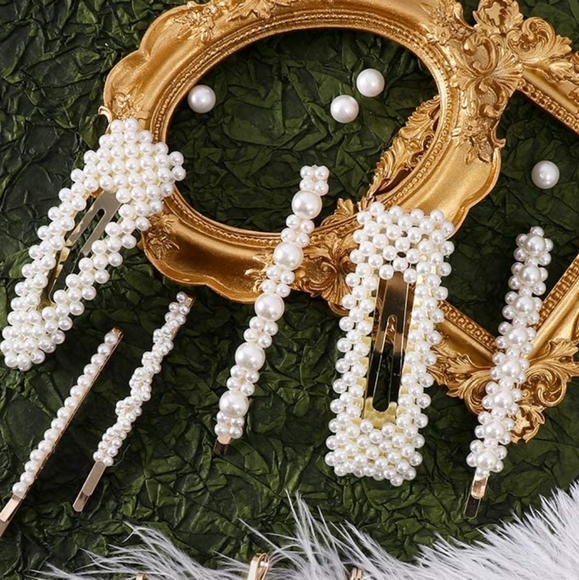 Hair | 6 Fashion Pear Hair Clips | Poshmark